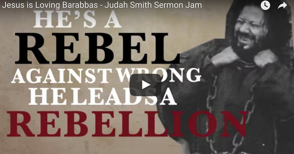 Jesus died for me when I was Barabbas - SermonQuotes