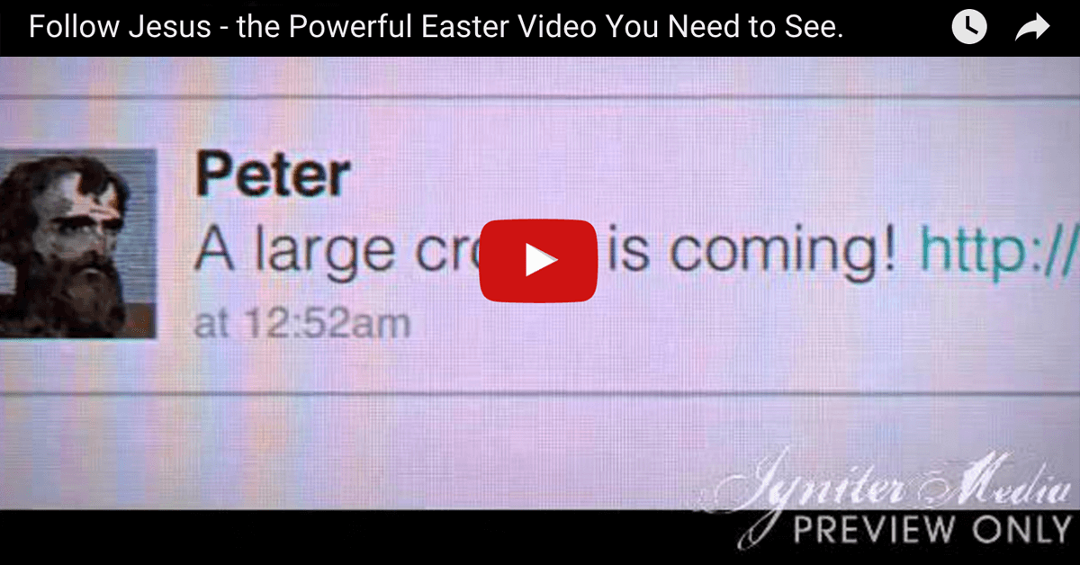 Watch - Everyone tweet about Jesus