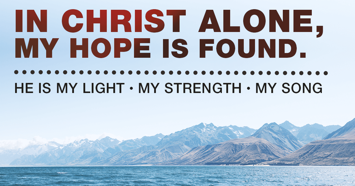 In Christ alone