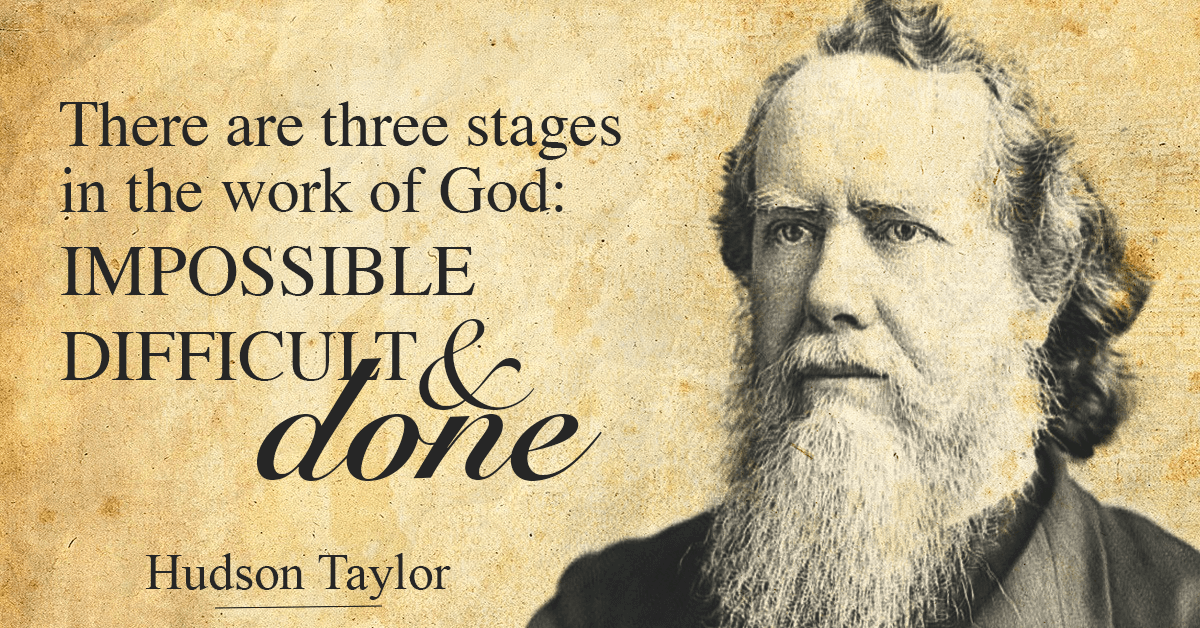 There are three stages in the work of God