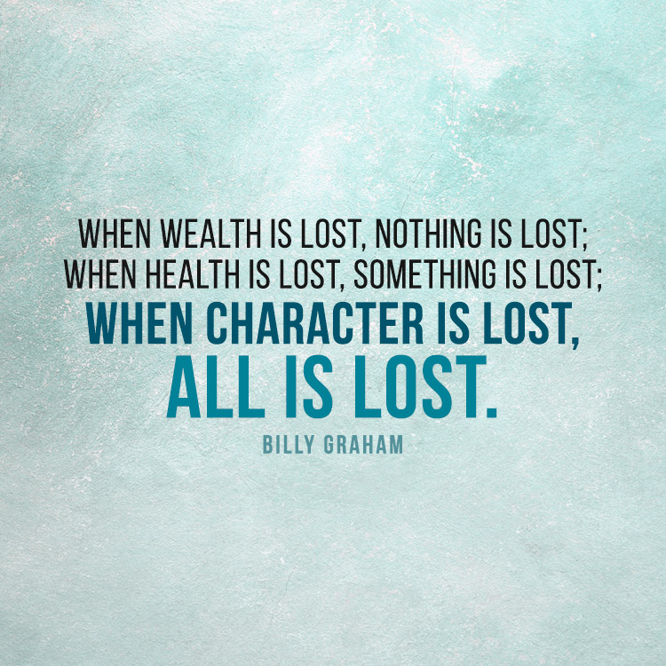 When wealth is lost, nothing is lost; when health is lost, something is ...