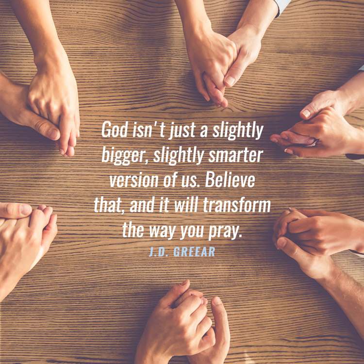 God isn't just a slightly bigger, slightly smarter version of us ...