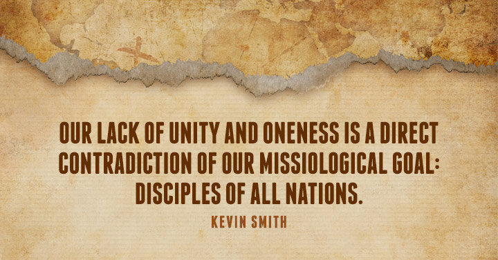 Our lack of unity and oneness is a direct contradiction of our ...