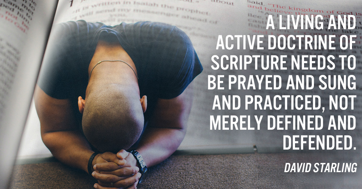 A living and active doctrine of scripture - SermonQuotes