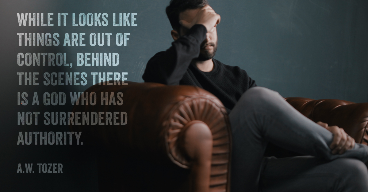 While it looks like things are out of control behind the scenes there ...