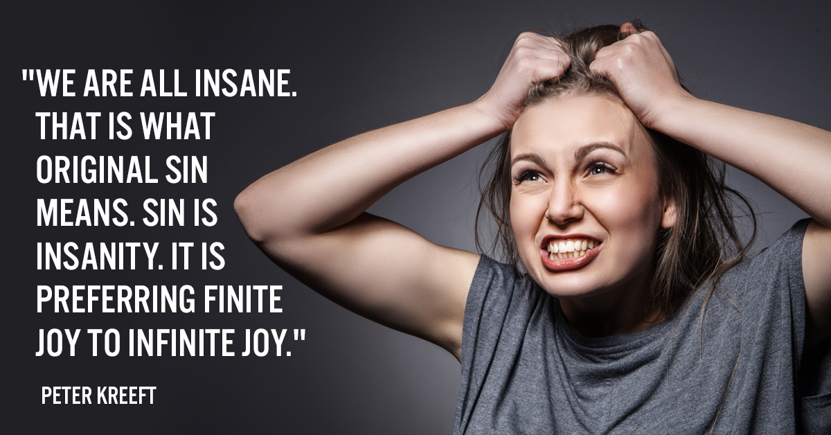 Sin is insanity - SermonQuotes